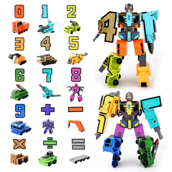 thedealplus.com | 🔥Winter Sale 50%🔥 Toy Deformation Number Transform Robot